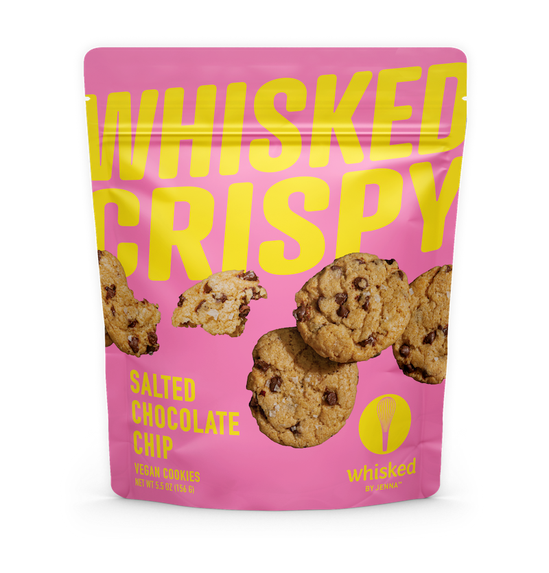 Order Vegan Crispy Chocolate Chip Cookies Online | Vegan Salted ...